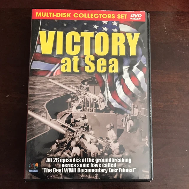 VICTORY AT SEA (DVD, 2005, 3-Disc Set) Preowned World War II 2 WWII EUR ...