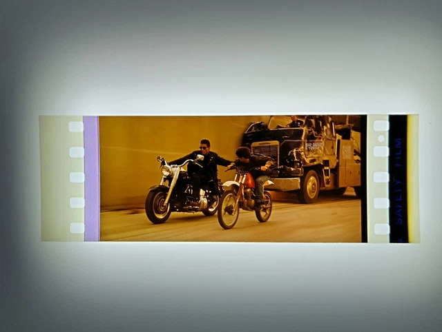 70MM FILM FRAME #17 TERMINATOR 2 JUDGMENT DAY ARNIE AS T-800 ORIGINAL ...