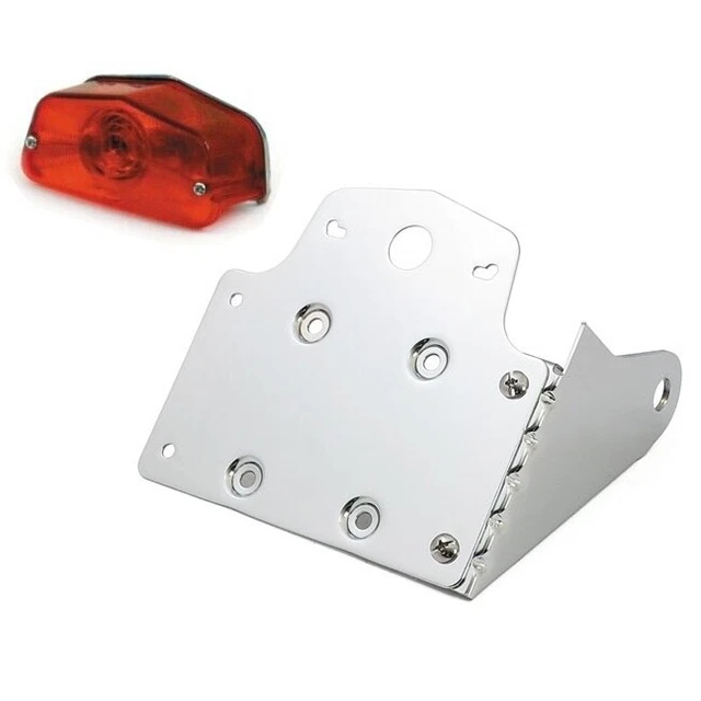 YAMAHA XVS650 DRAGSTAR Side Mount Number/Licence Plate Bracket/Tail ...