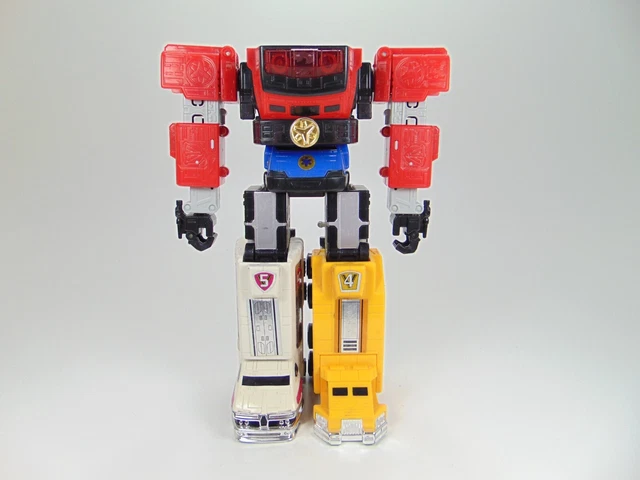 ROBOT POWER RANGERS Lightspeed Rescue megazord dx bandai 1999 gogofive ...