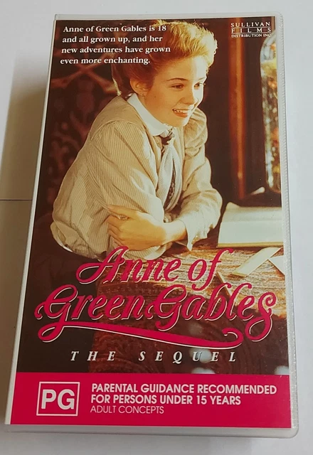 DOUBLE VHS VIDEO Anne Of Green Gables The Sequel • Roadshow ...