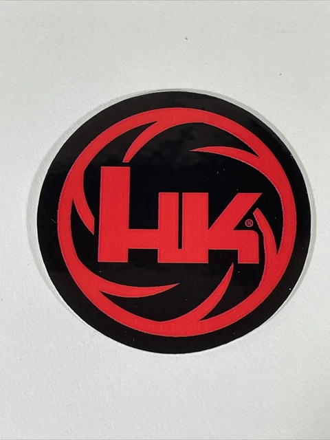 HECKLER&KOCH HK LOGO Polygonal Pistol Rifling Decal Sticker 2" VP9 USP ...