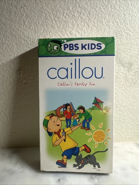 PBS KIDS CAILLOU Vhs Tape £10.47 - PicClick UK
