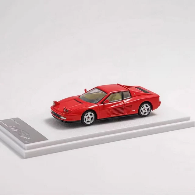 XF MODEL 1/64 Scale Ferrari Testarossa F110 Red Diecast Car Model Toy ...
