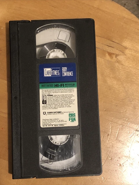 CHER FITNESS BODY Confidence VHS Exercise Video Tape Fitness Used £9.37 ...