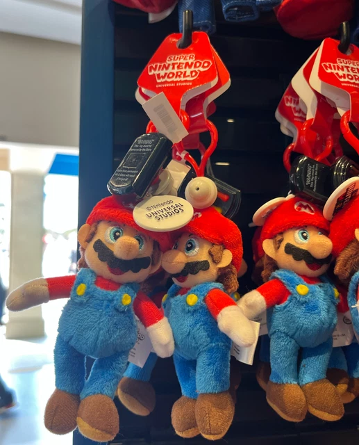 UNIVERSAL STUDIOS OFFICIAL SUPER NINTENDO WORLD SNW Mario Plush ...