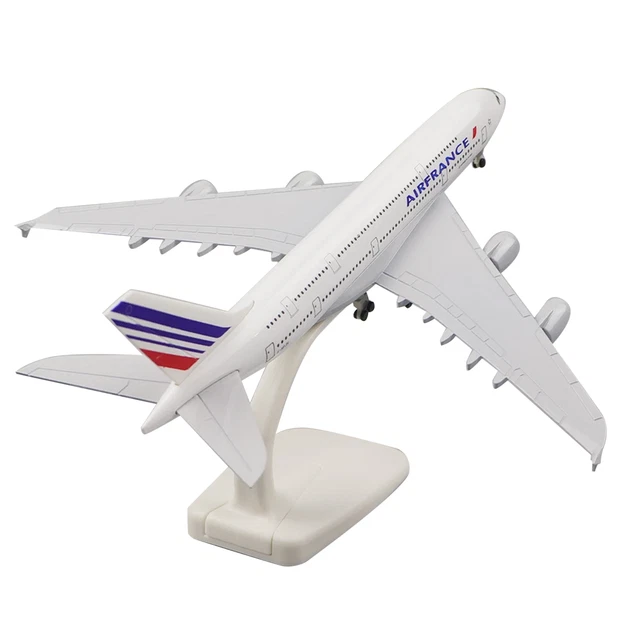 1/400 20CM AIRCRAFT French A380 Alloy Plane Model Commercial Airliner ...