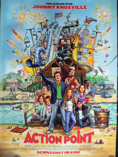 ACTION POINT - Johnny Knoxville - Chris Pontius - Filmposter A1 84x60cm ...