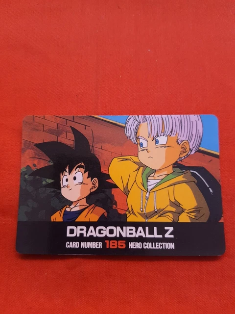 CARTE DRAGON BALL Z Japan A16 Card Number 185 Hero Collection 1994 EUR ...