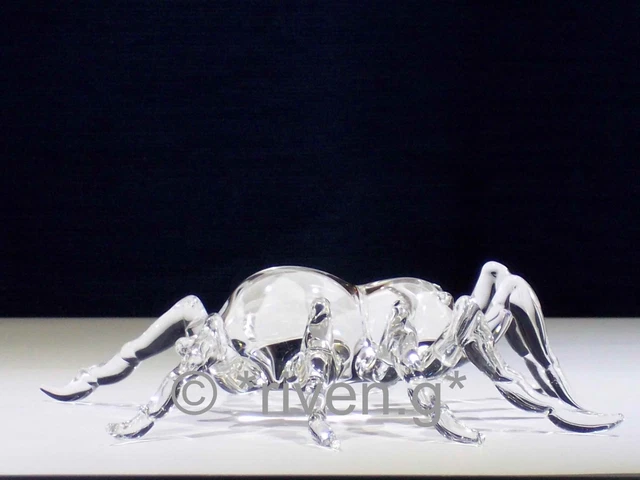 TARANTULA FIGURINE@CRYSTAL GLASS SPIDER@Collectable ARACHNID KILLER ...