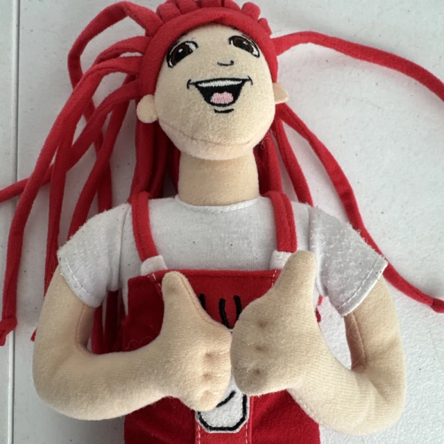 OLD STYLE BUD from butlins skyline gang soft toy doll with long hair ...