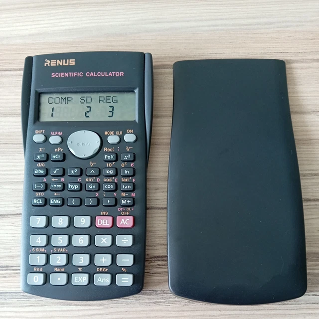 RENUS 2-LINE ENGINEERING Scientific Calculator Function For Students ...