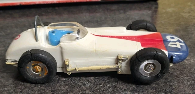 VINTAGE MARX TOYS Slot RACE CAR NO. 49 1960s 6" Long $20.00 - PicClick CA