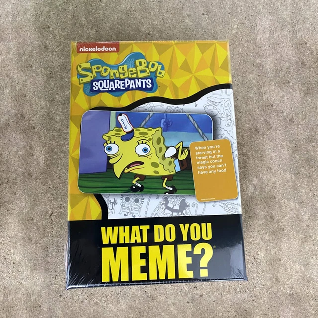 WHAT DO YOU Meme? Spongebob Squarepants Expansion Pack £16.77 - PicClick UK