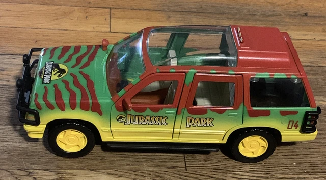 JURASSIC WORLD LEGACY Collection Park Ford Explorer Mattel Car Truck ...