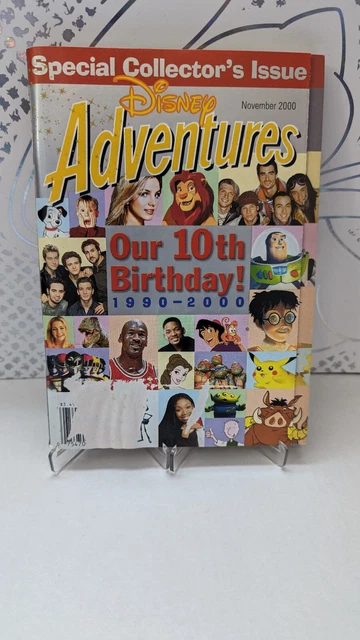 DISNEY ADVENTURES MAGAZINE November 2000 10th Birthday Collector Issue ...