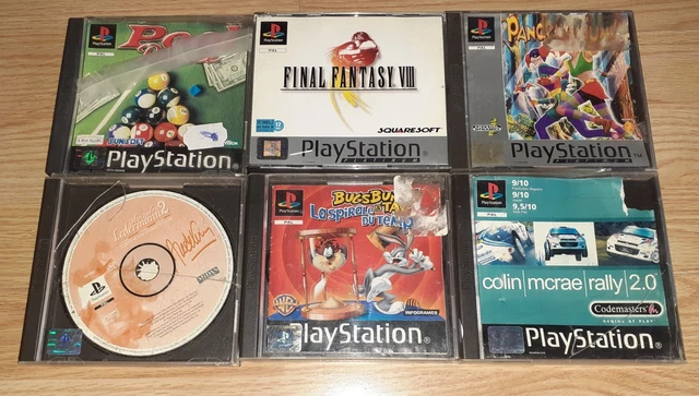 LOT PLAYSTATION PS1 Final Fantasy Viii Pandemonium Colin Mcrae 2... EUR ...