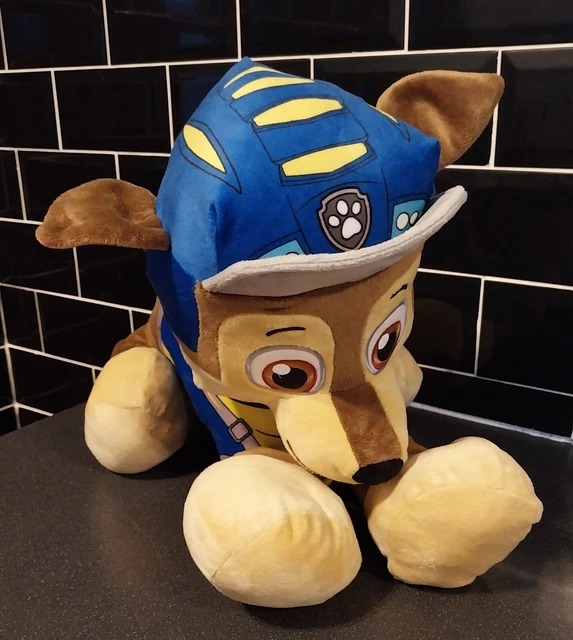 PAW PATROL CHASE Large Soft Toy Plush Teddy Pup 55cm height Excellent £ ...
