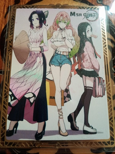 GODDESS STORY SHES My Waifu Demon Slayer Nezuko MSR GOLD METAL CARD EUR ...