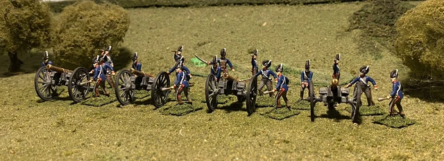 1/72 NAPOLEONIC / Waterloo. British Royal Horse Artillery Painted ...