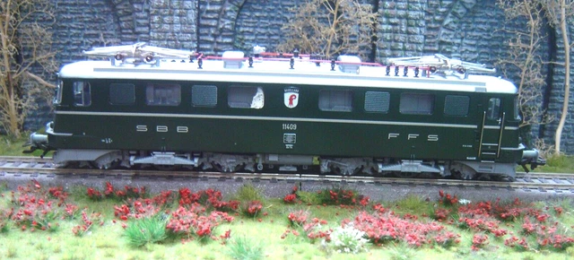 MÄRKLIN HO 29814 E-Lok Ae 6/6 der SBB m. Digital ohne Karton "Gebraucht"(786K) EUR 200,00 ...