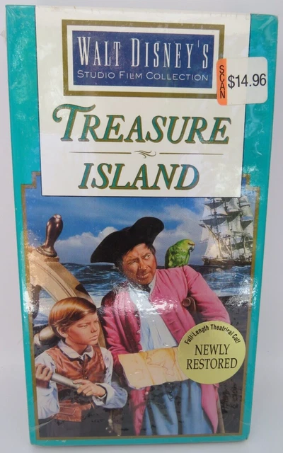 WALT DISNEY'S STUDIO Film Collection - Treasure Island VHS Tape ...