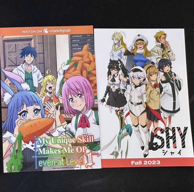 ANIME EXPO AX 2023 Crunchyroll Poster Set of 2 - Shy & My Unique Skill ...