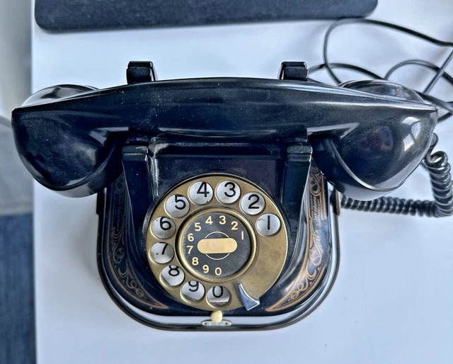 VINTAGE BELGIAN Bell Bakelite & Metal Telephone Model RTT 56 £40.00 ...