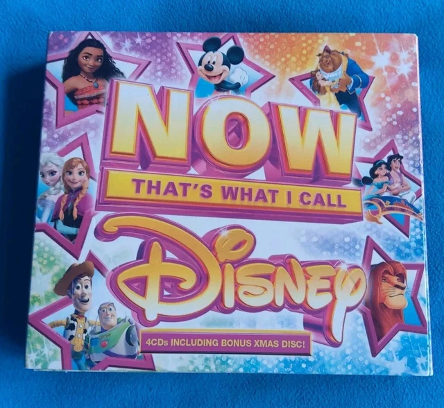 NOW THAT'S WHAT I Call Disney (CD) 4 Disc Compilation Album Inc Xmas CD ...