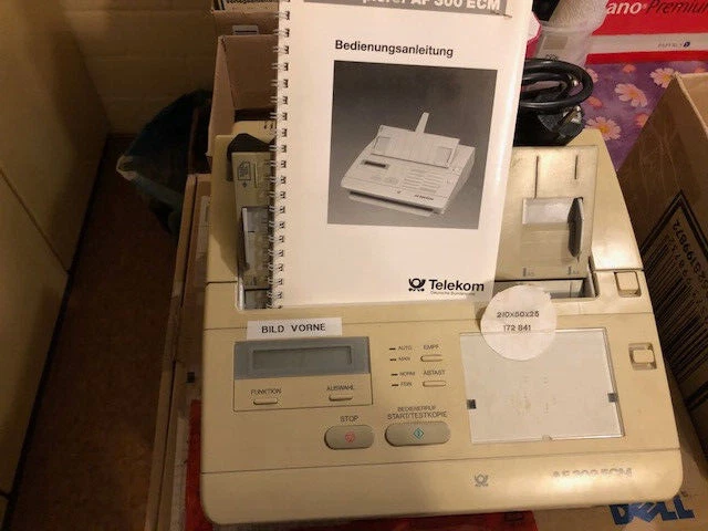 TELEKOM POST FERNKOPIERER / Fax / Kopierfunktion AF 300 ECM mit ...