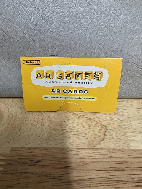 NINTENDO 3DS AUGMENTED Reality AR Cards $62.40 - PicClick AU