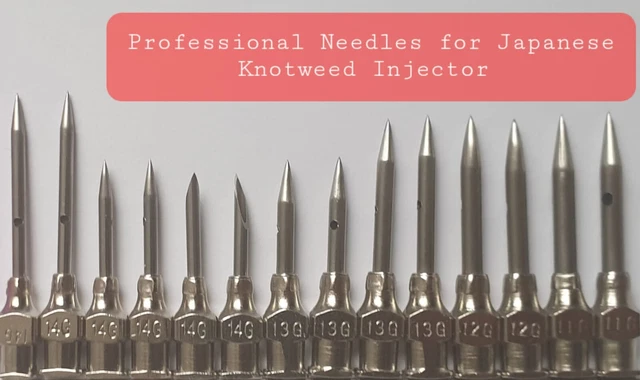 2025 SPARE PROFESSIONAL Side-Hole Needles for Japanese Knotweed ...