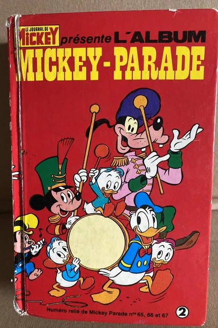 LE JOURNAL DE Mickey l'album Mickey-parade 2 EUR 5,99 - PicClick FR