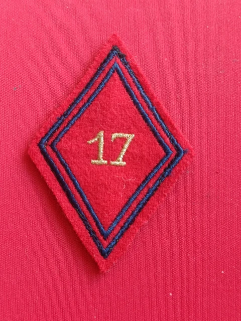 ÉCUSSON MODÈLE 45 / 17° Ga / 17° Groupe D'artillerie EUR 4,00 - PicClick FR