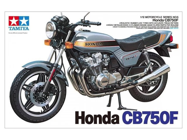 1:12 SCALE TAMIYA Honda CB750F LTD Bike Model Kit £26.99 - PicClick UK