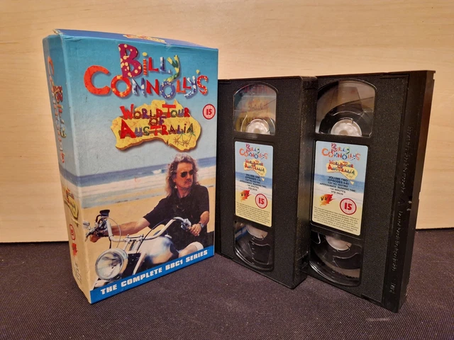 BILLY CONNOLLY'S WORLD Tour of Australia - Box Set - PAL VHS Video ...