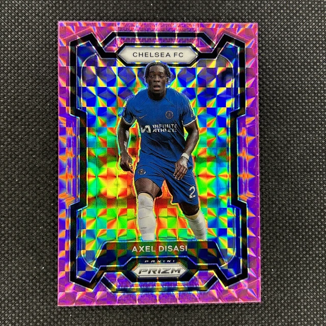 2023-24 PRIZM AXEL DISASI Pink Mosaic #192 Chelsea FC Premier League ...