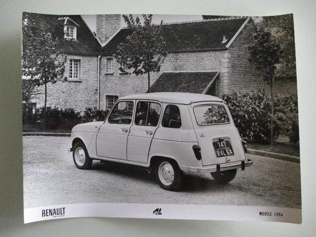 RENAULT 4 L Original Foto Werkfoto Pressefoto press photo Modelljahr ...