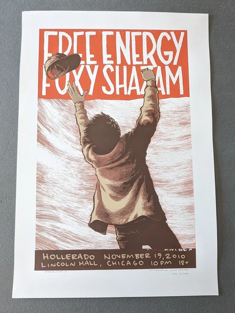 FOXY SHAZAM FREE Energy Chicgo 2010 Justin Santora Not EMEK £62.40 ...