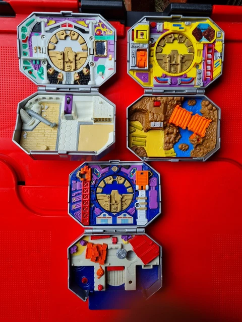 MIGHTY MORPHIN POWER Rangers Micro Machines Morpher Playset Polly ...