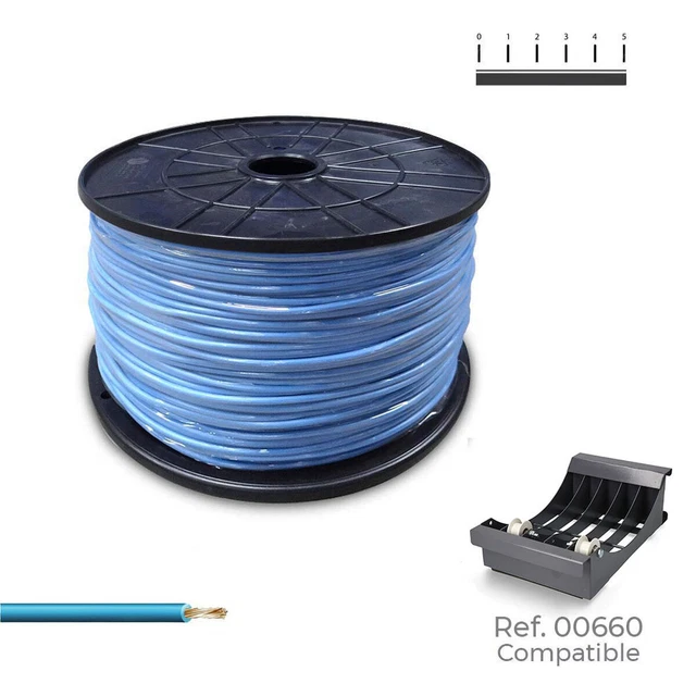 TUYAU POUR CÂBLE électrique Sediles h07z1-k Bleu 1,5 mm 500 m EUR 238,11 - PicClick FR