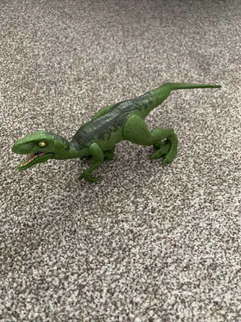 MATTEL JURASSIC WORLD Raptor Squad Velociraptor Jurassic Park Dominion ...