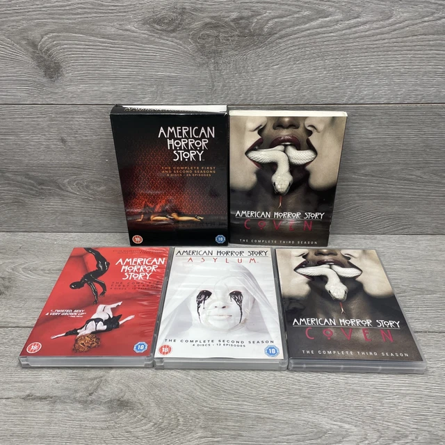 3 X DVD SETS American Horror Story The Complete Seasons 1-3 ASYLUM ...