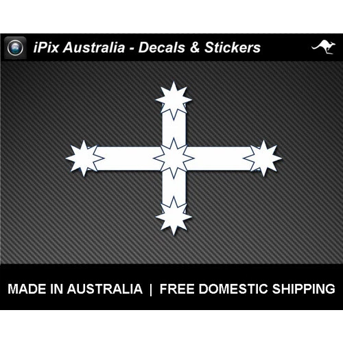AUSTRALIAN SYMBOL FLAG DECAL | STICKER | 155mm x 105mm | STOCKADE ...