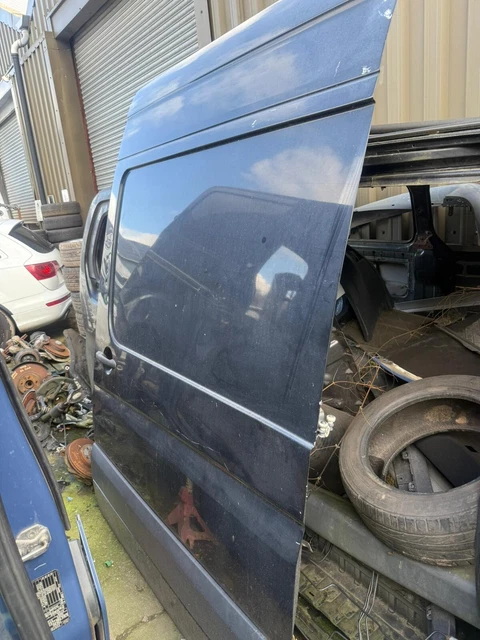 MERCEDES SPRINTER VW Crafter Passenger Left Side Sliding Door Black ...
