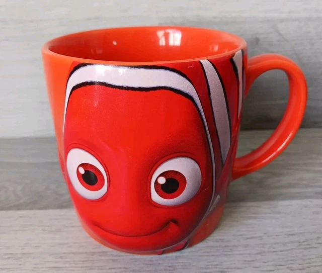 FINDING NEMO DISNEY Mug 3d Sculpted 'I'm From The Ocean' Orange Disney ...
