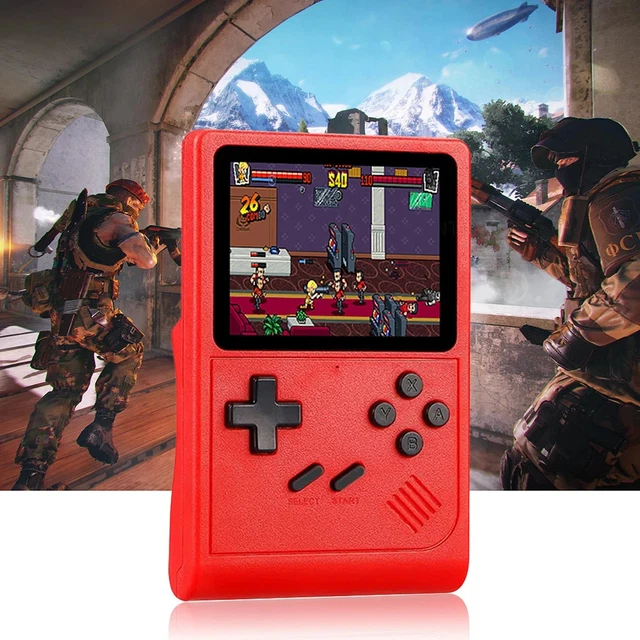 GB300 TV RETRO Video Game Console Built-In 8G 3.0 Inch Screen Classic ...