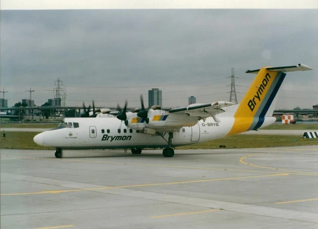 AIRCRAFT: DE HAVILLAND canada dash 7 - Vintage Photograph 1588096 £10. ...