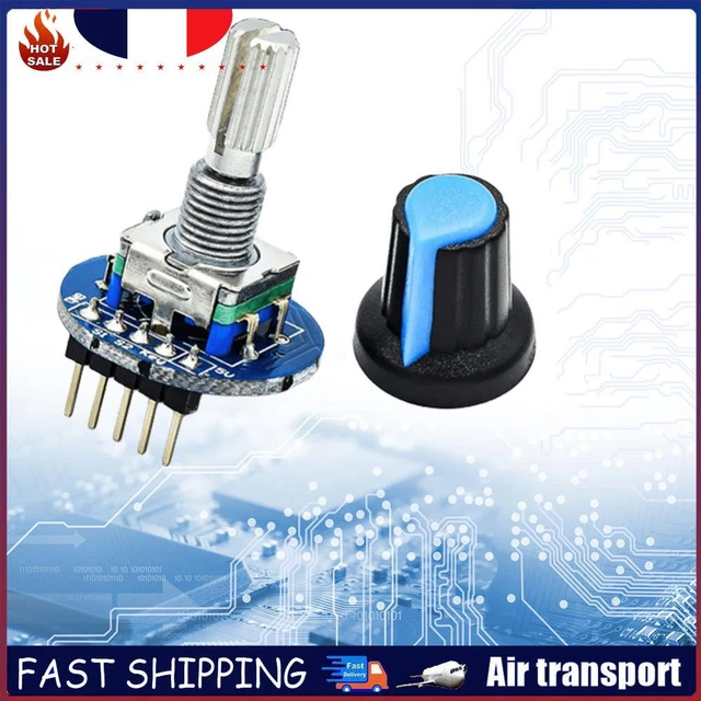 Rotary Potentiometer Analog Knob Module 5v High Precision Convenient For Ardui Eur 3 47
