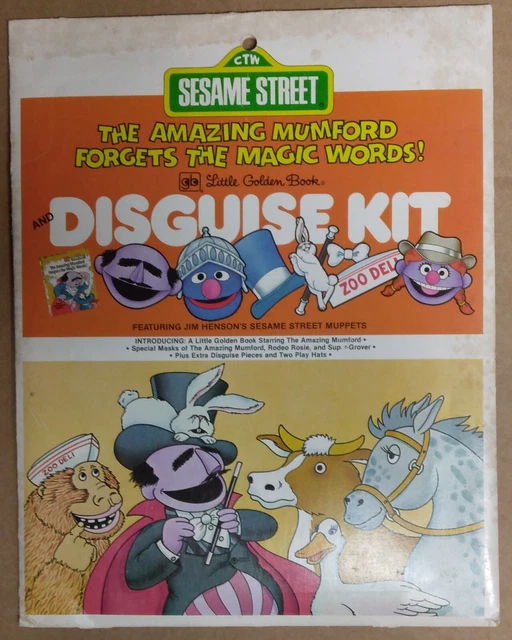 THE AMAZING MUMFORD Forgets The Magic Words Disguise Kit - NIP £17.38 ...